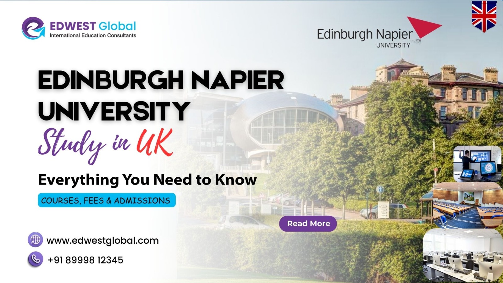 Study at Edinburgh Napier University, UK | Admissions 2026 – Complete Guide by Edwest Global ...