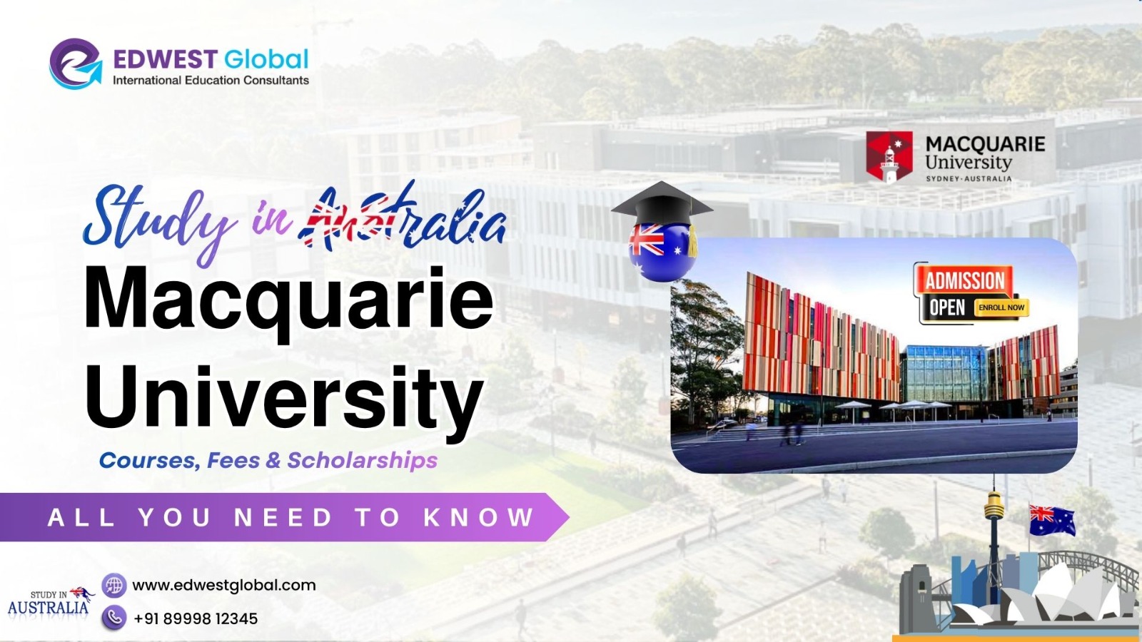 Study at Macquarie University Australia | Fees & Courses
